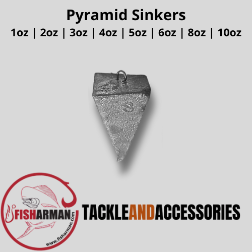 Pyramid Fishing Sinkers for Ocean Stability and Control - Fisharman ...